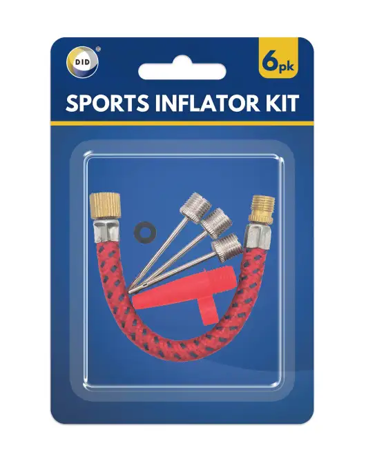 6pc Sports Inflator Kit