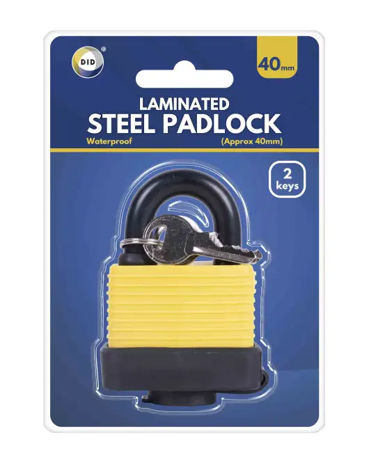 40mm Laminated Waterproof Steel Padlock