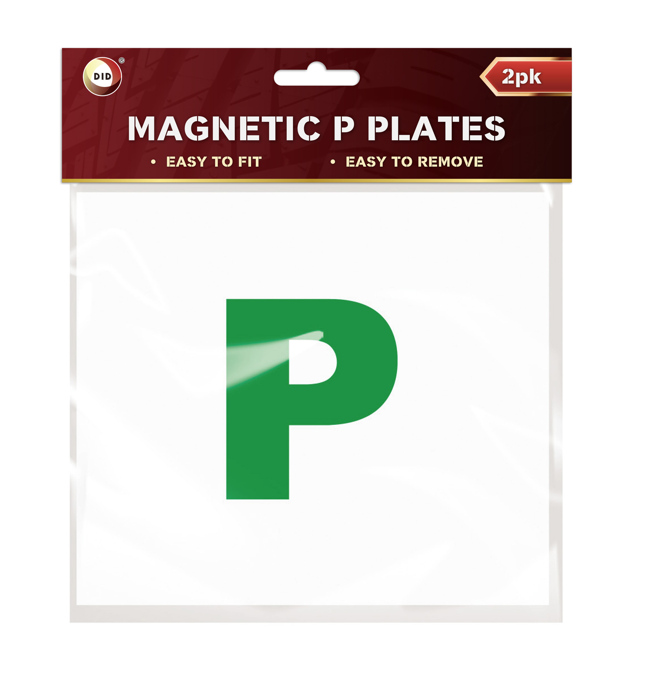 2pc P Plates