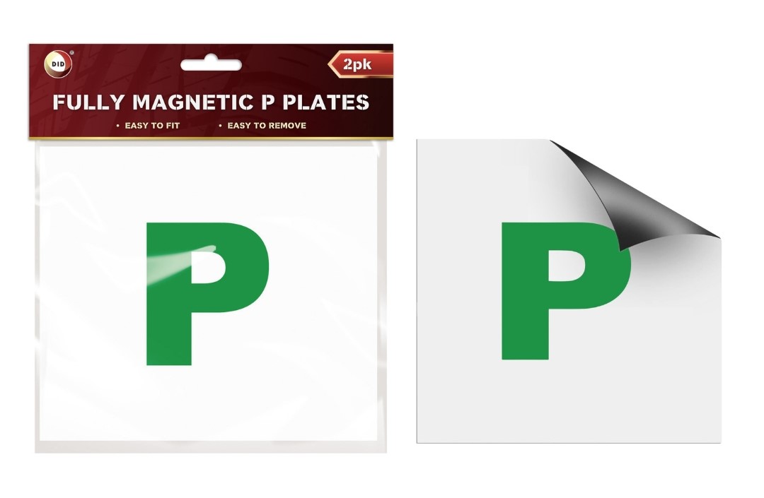 2pc Fully Magnetic P Plates