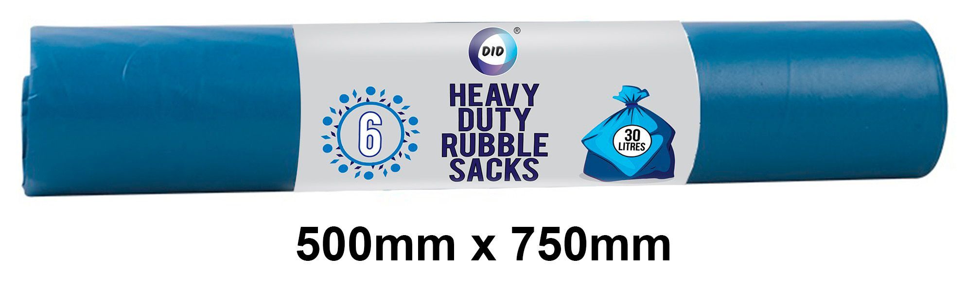 6pc Heavy Duty Rubble Sacks