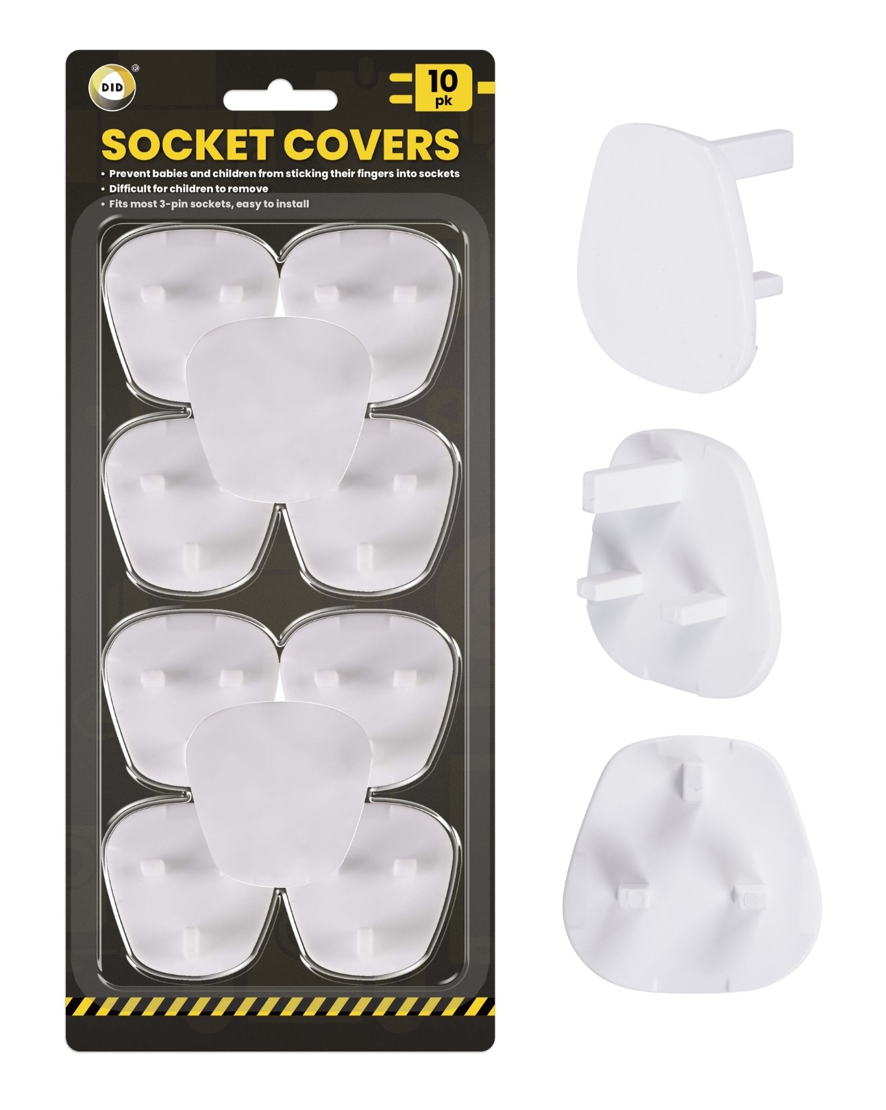 10Pk Socket Covers