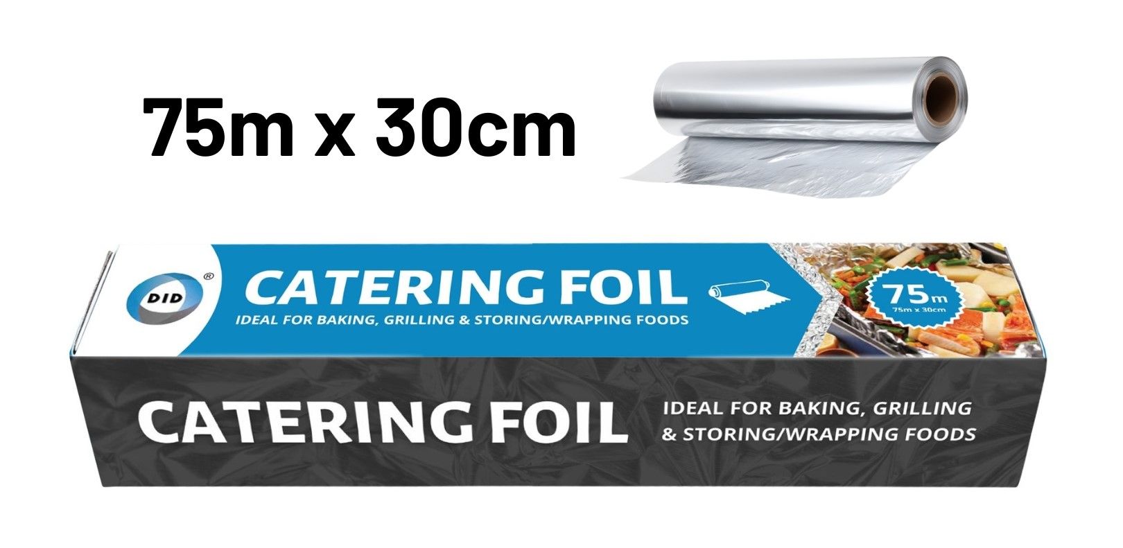 75m x 30cm Catering Foil