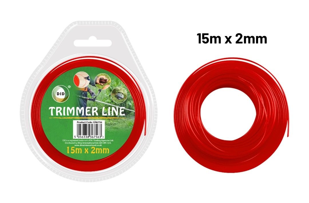 15m x 2mm Trimmer Line