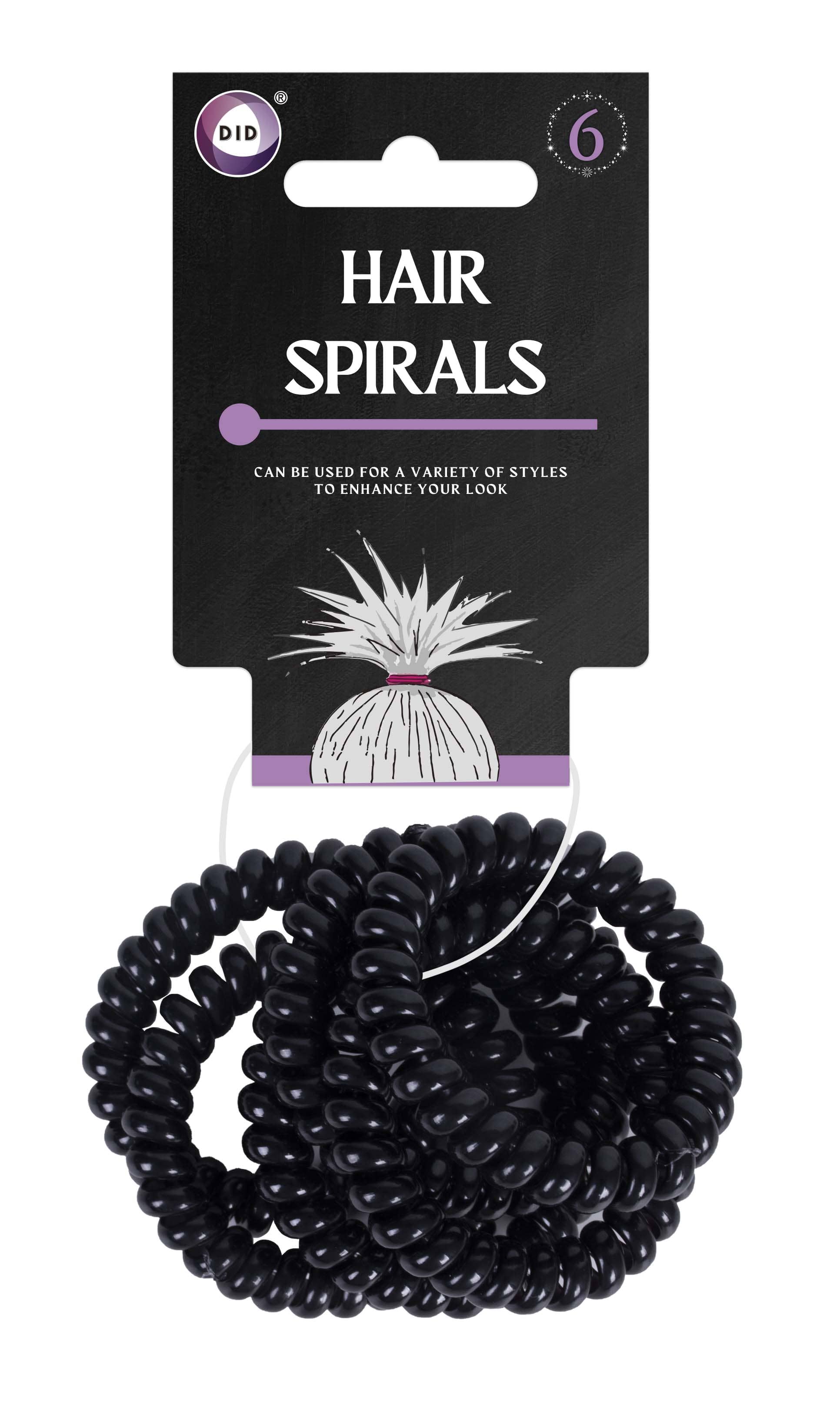 6Pk Hair Spirals
