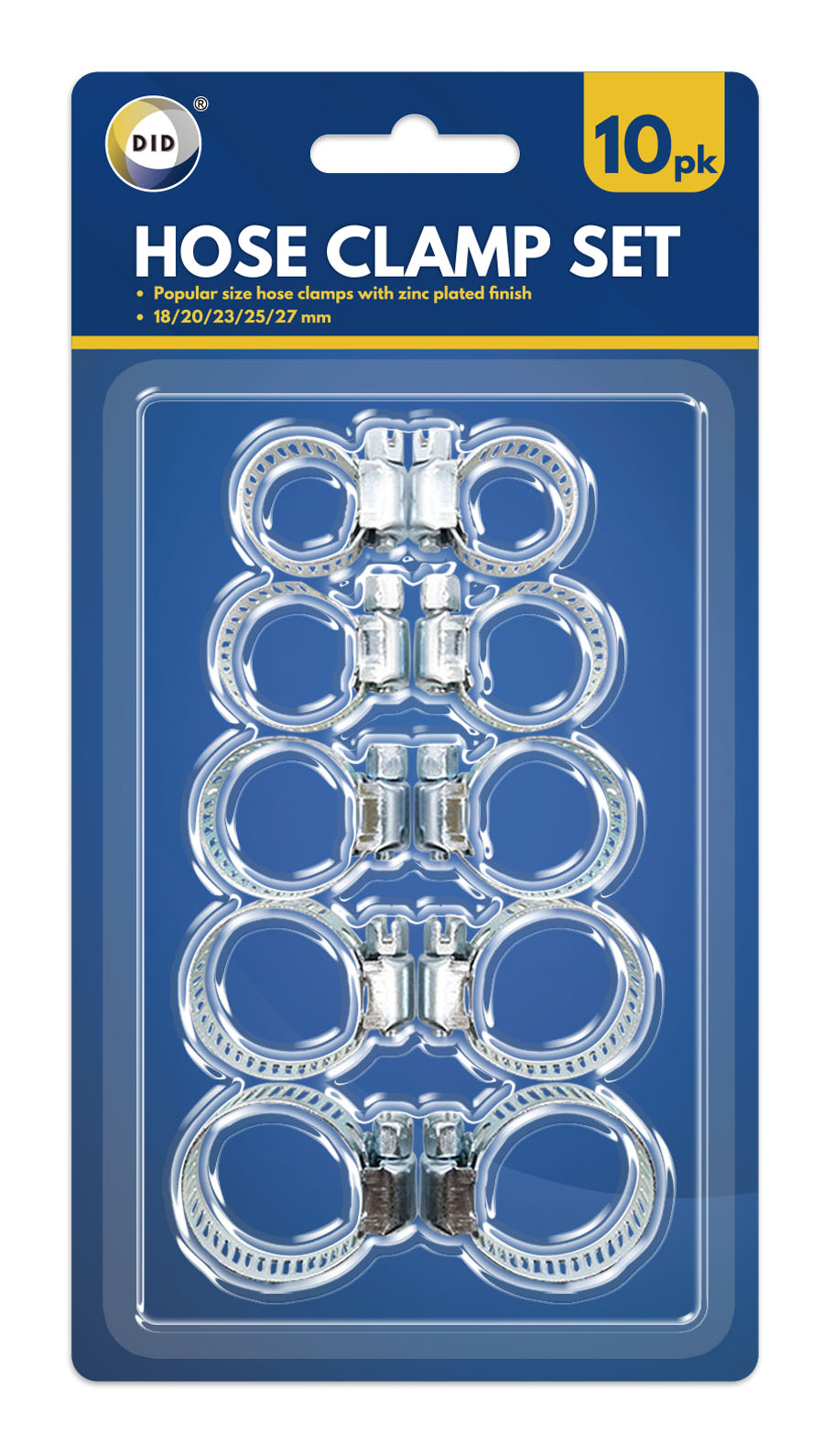 10pc Hose Clamp Set