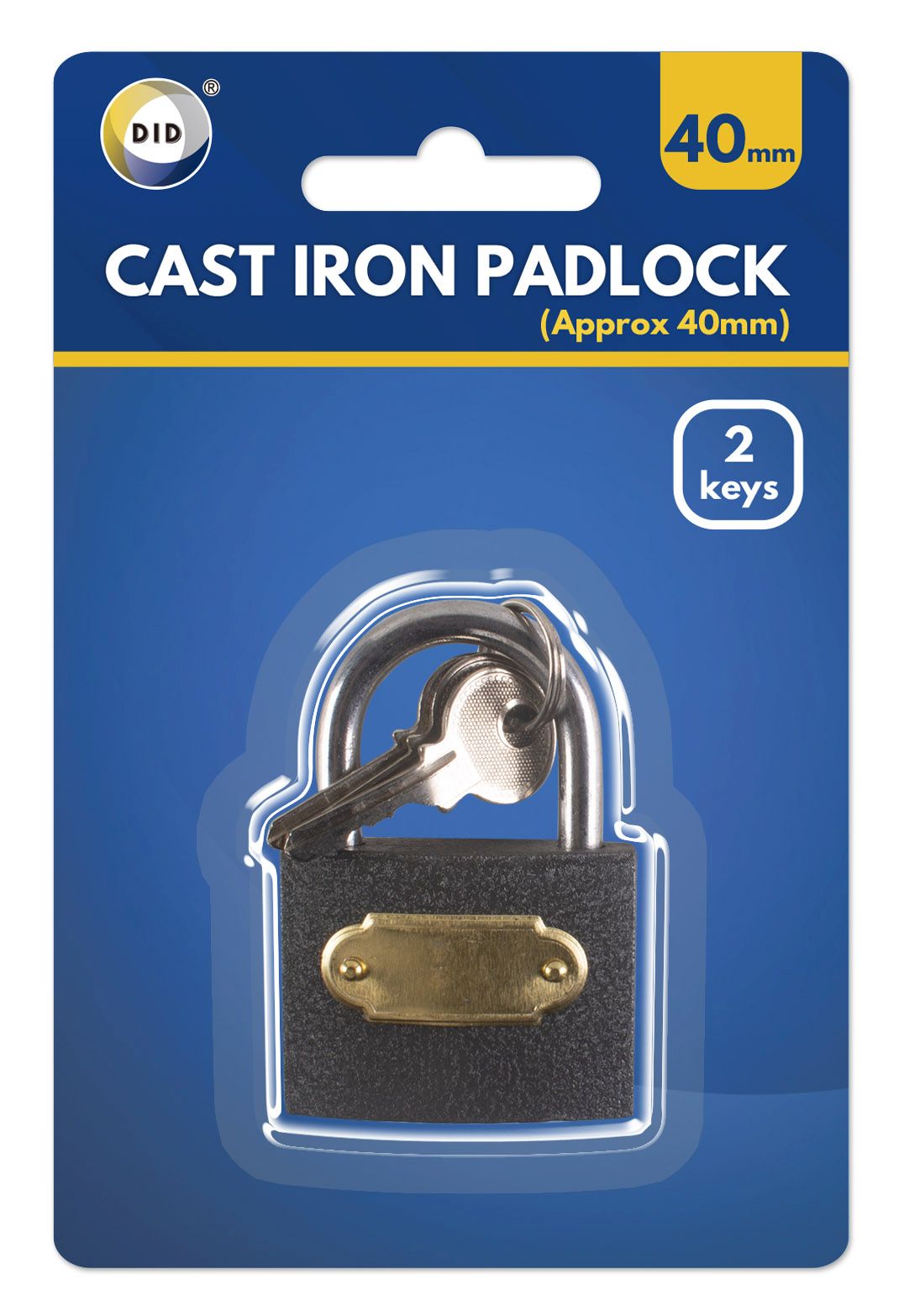 40mm Cast Iron Padlock