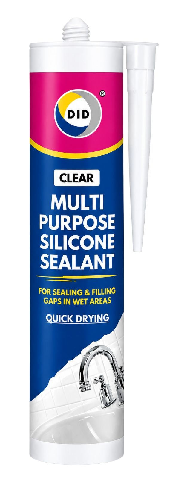 Multi-Purpose Silicone Sealant (Clear)