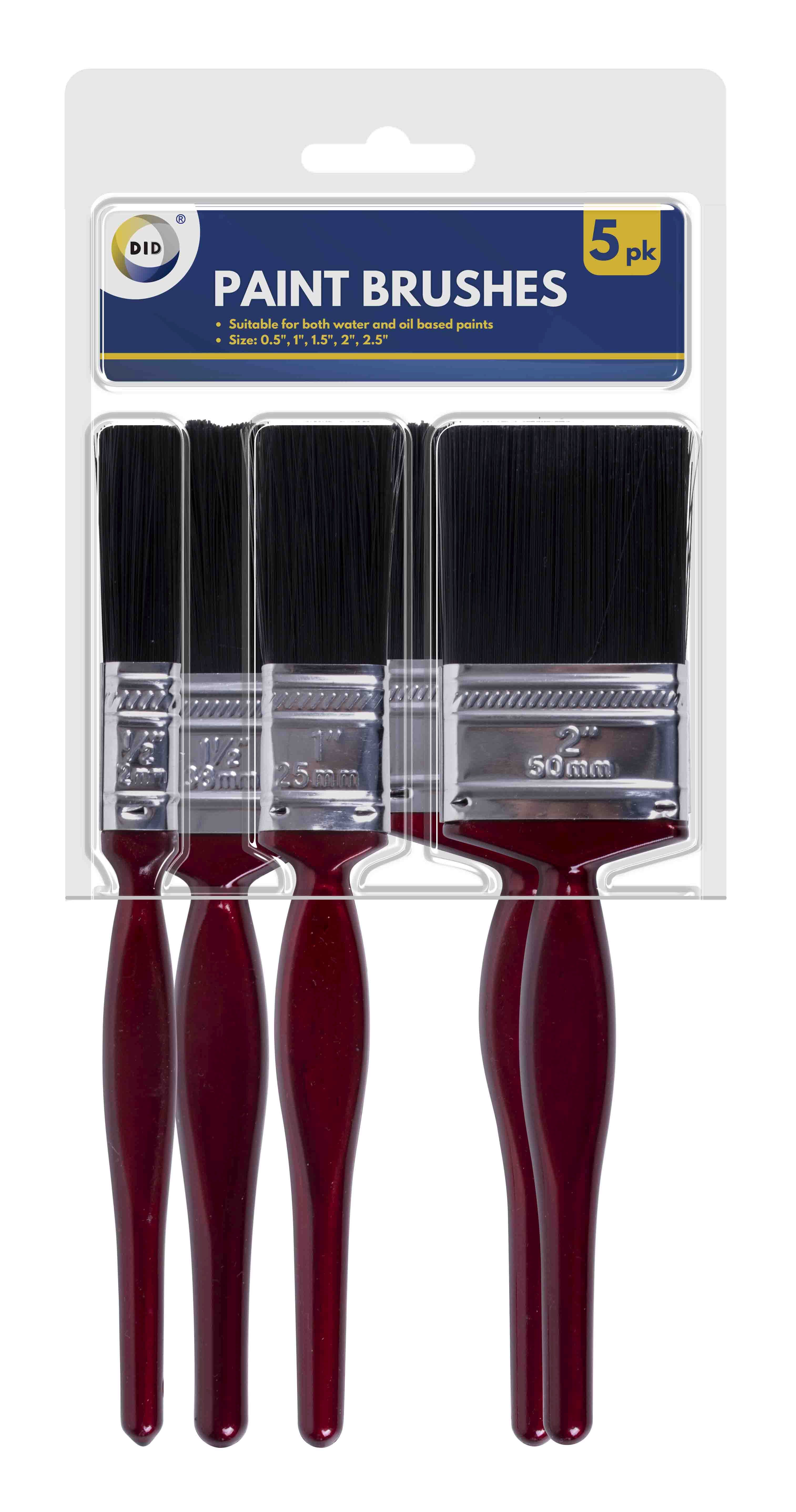 5pc Paint Brushes