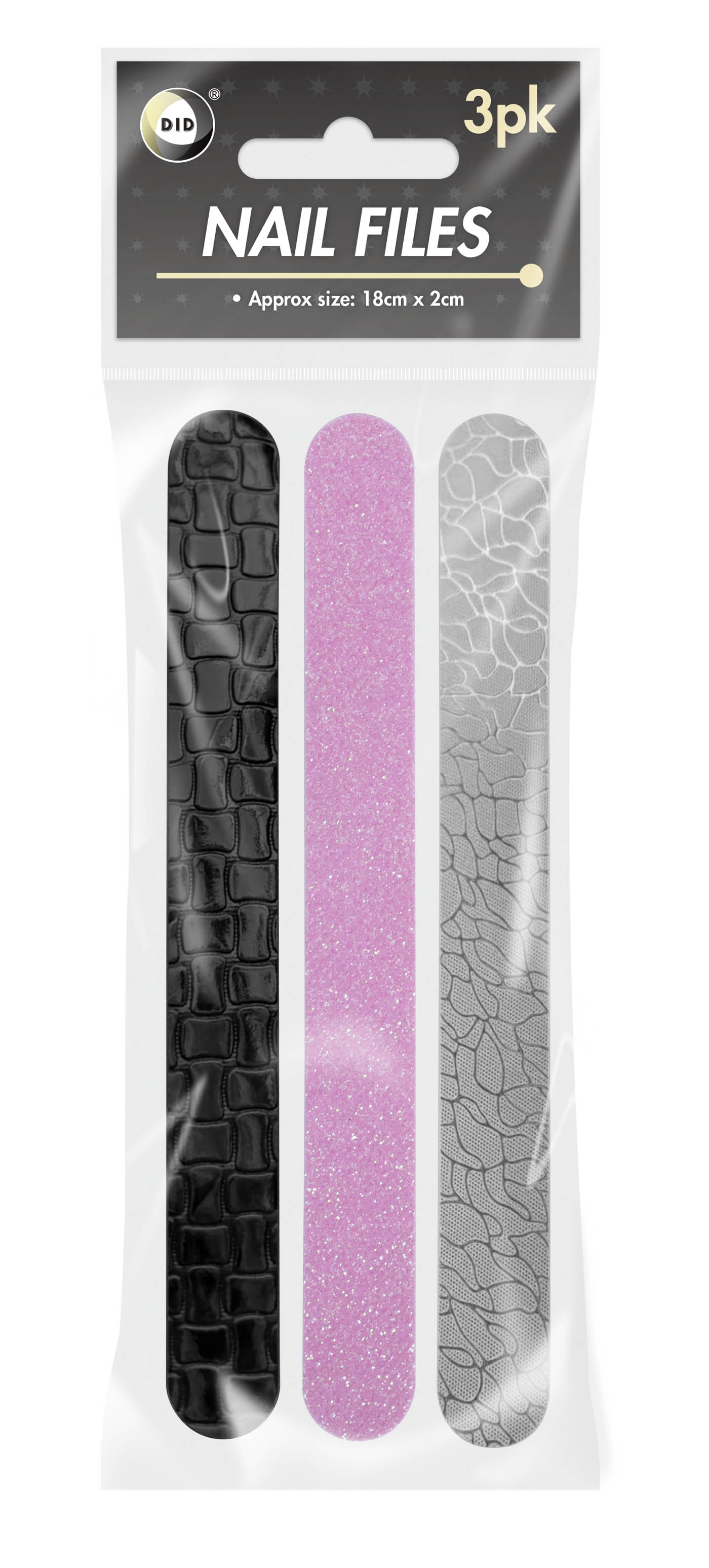 3Pk Nail Files