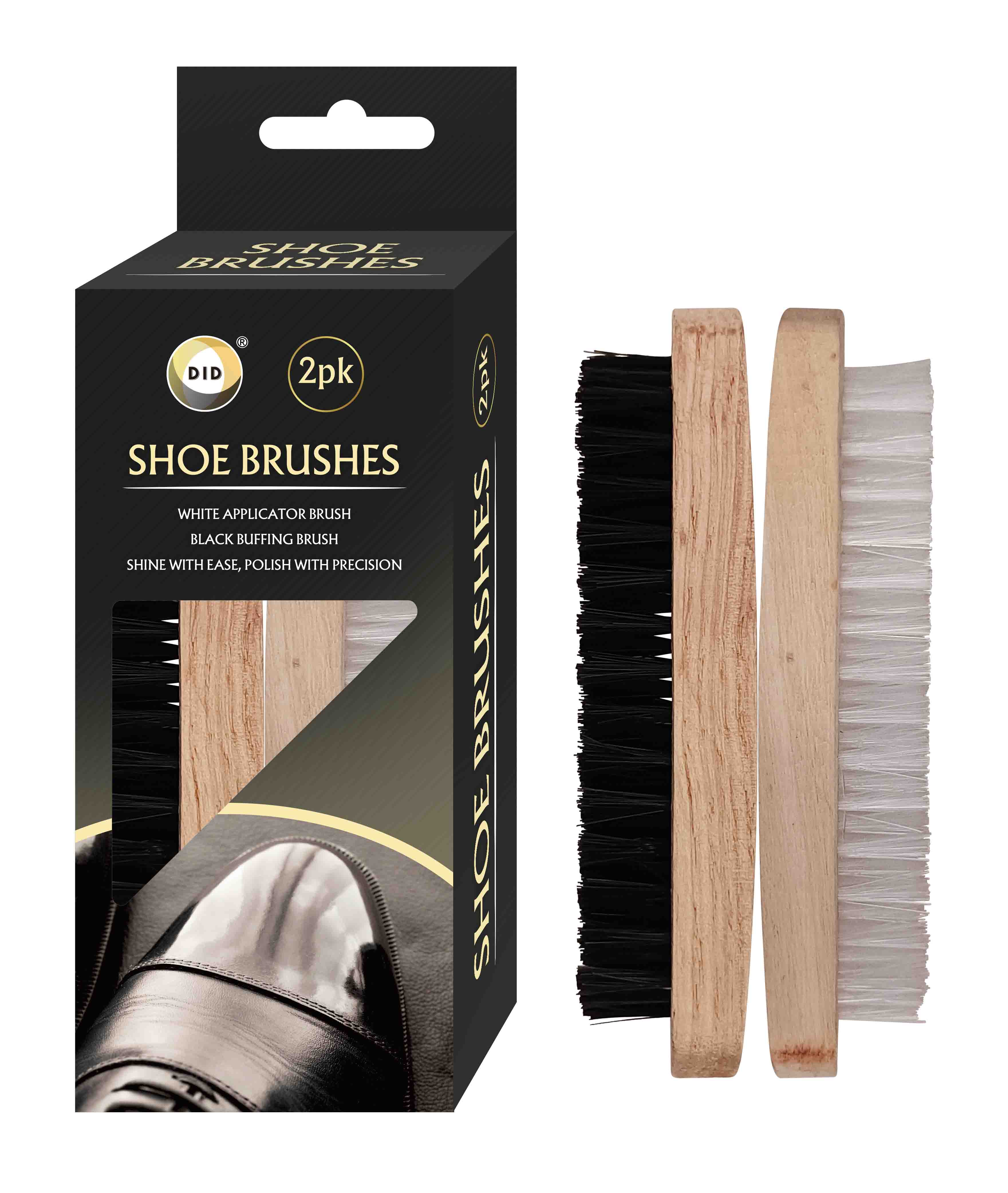 2Pk Shoe Brushes